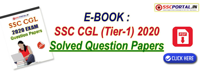 ## EBOOK : SSC CGL (Tier-1) Exam 2020 Solved Question Papers PDF | SSC ...
